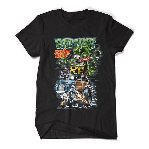 Gildan | Shirts | Rat Fink Racing Rat Fink Shirt Graphics Unisex Tshirt ...